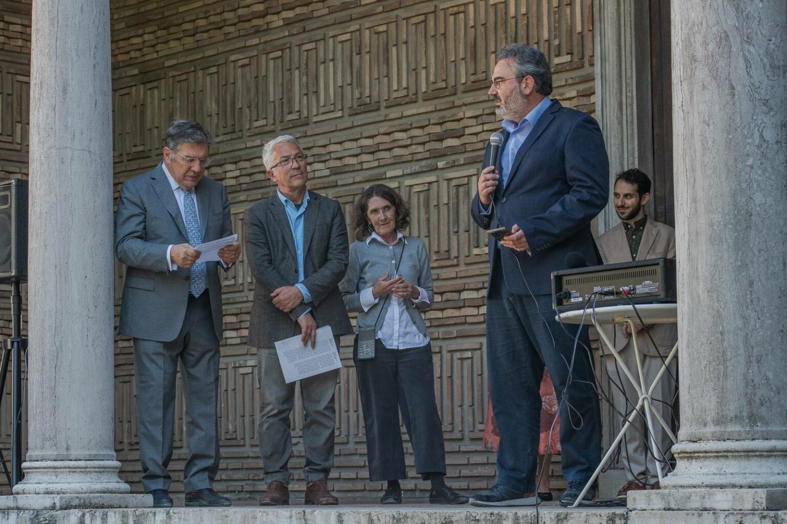 Εγκαίνια του ελληνικού περιπτέρου στη 19η Διεθνή Έκθεση Αρχιτεκτονικής ...